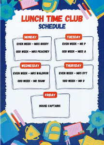 Lunch Clubs - OFFICER PRIMARY SCHOOL